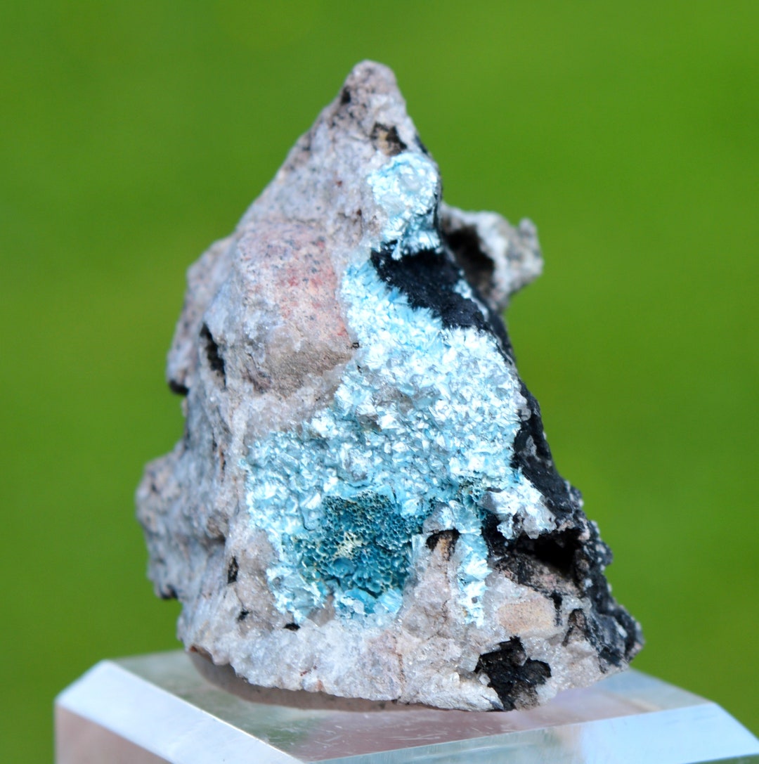 Plancheite Heterogenite Malachite 48 Grams - Shangulowé Mine, Kambove ...