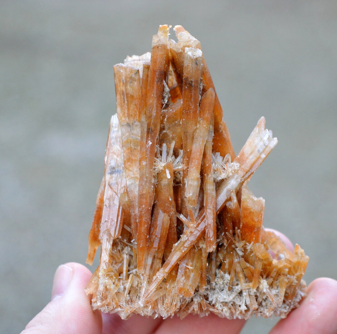 Orange Gypsum 90 Grams - Mount Gunson Copper Mines, Pernatty Lagoon ...