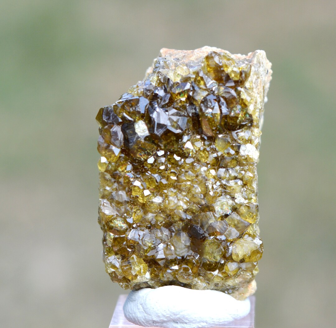 Andradite-grossular Garnet Var. Grandite 40 Grams Diakon ...