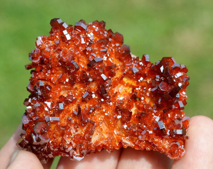 Vanadinite & Barite 156 Grams Coud'a Workings, Mibladen, Aït Oufella ...