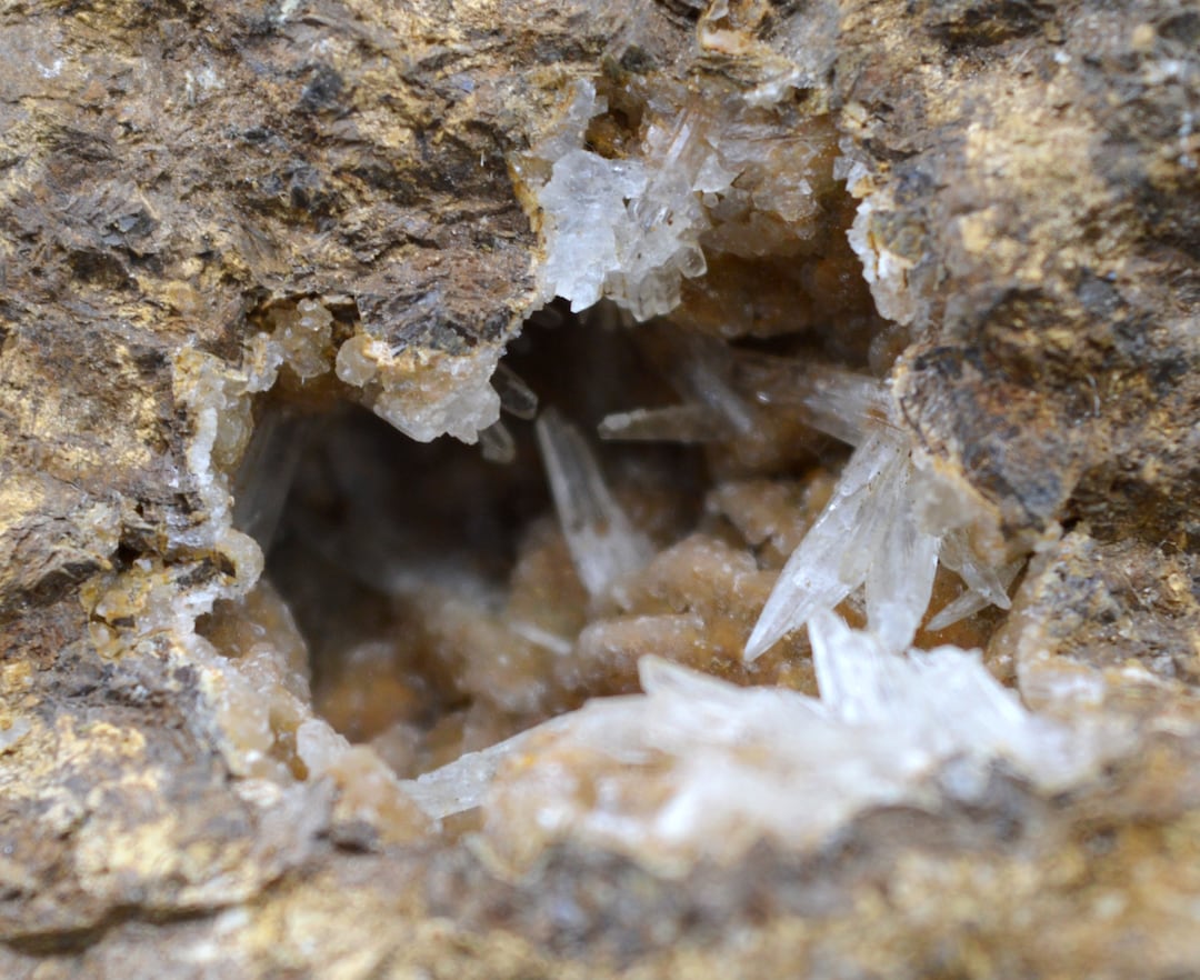 Aragonite 229 Grams Usclas-du-bosc Quarry loiras Quarry Pioch Camp ...
