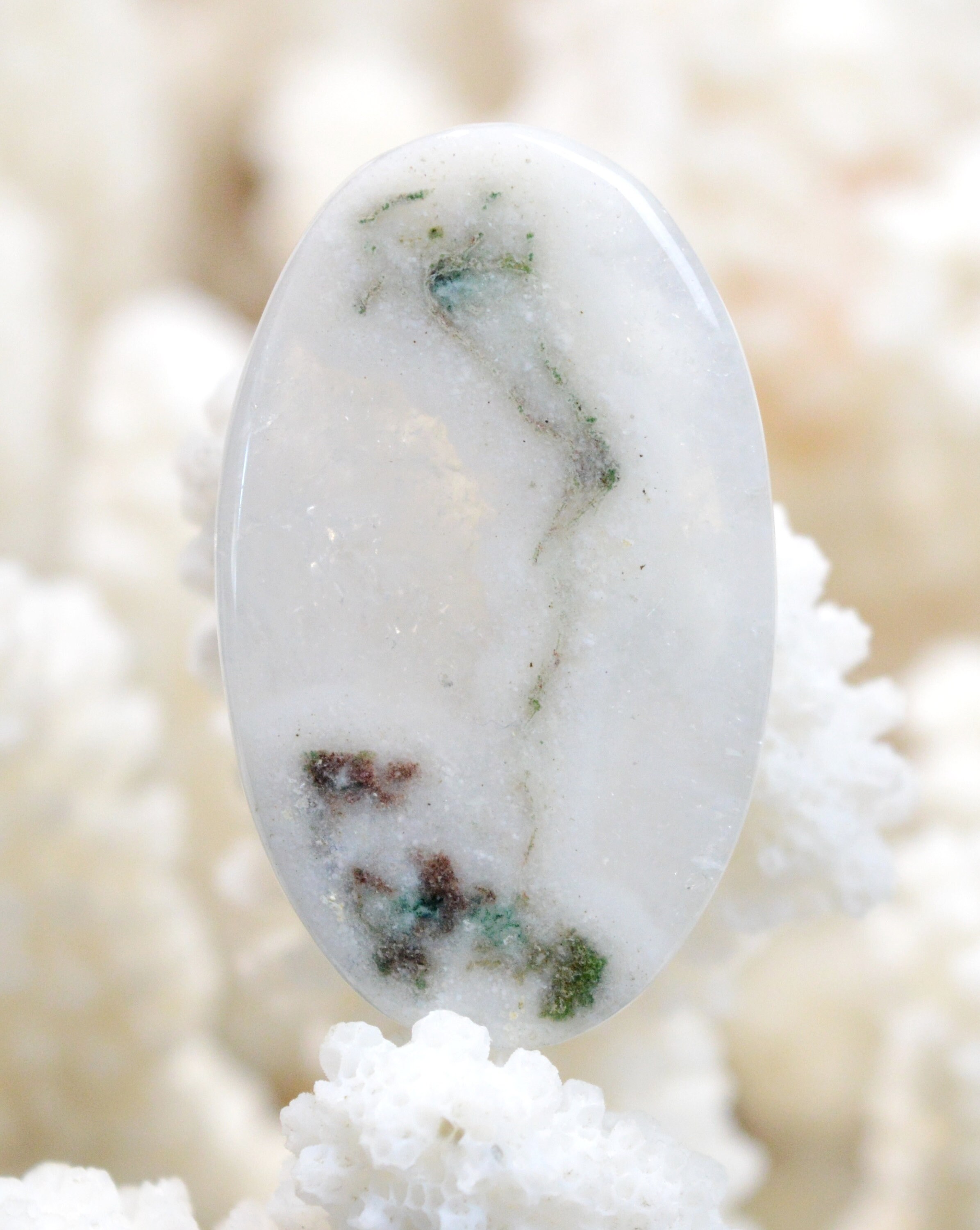 43-carat solar quartz - natural stone cabochon - Brazil // REF Z98