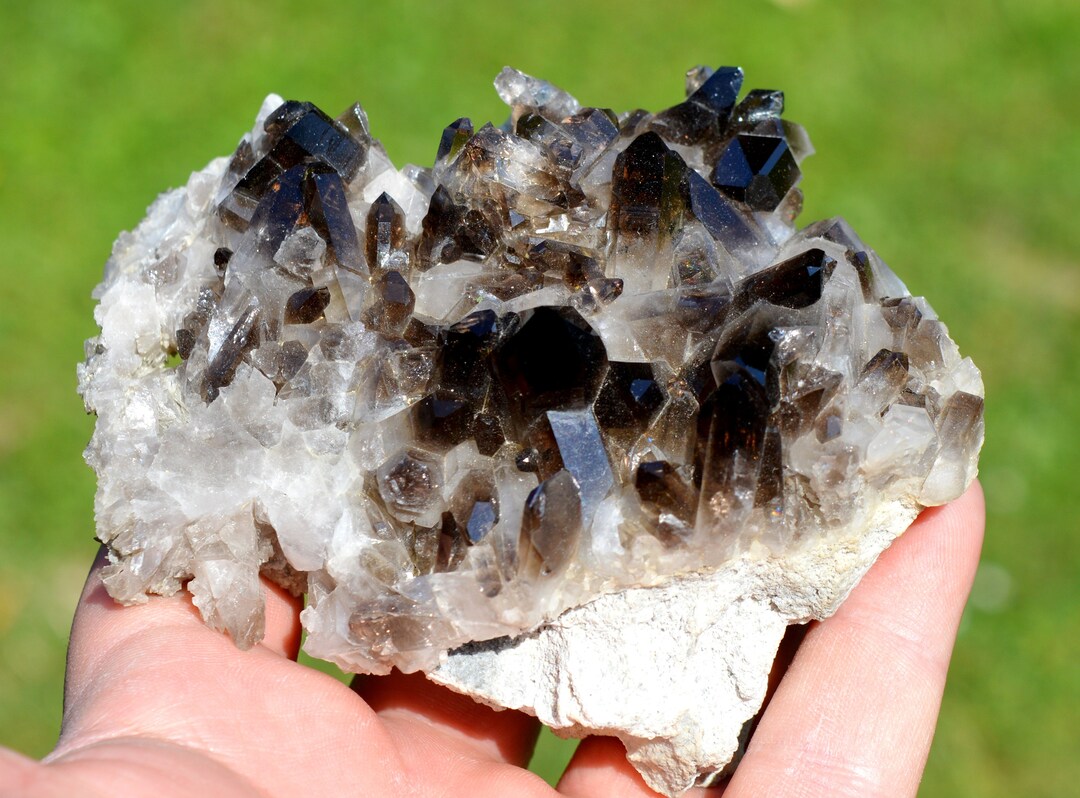 Smoky Quartz 265 Grams Mt Ida, Montgomery County, Arkansas, USA - Etsy