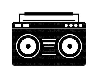 Boom Box Svg,png,and JPEG File - Etsy