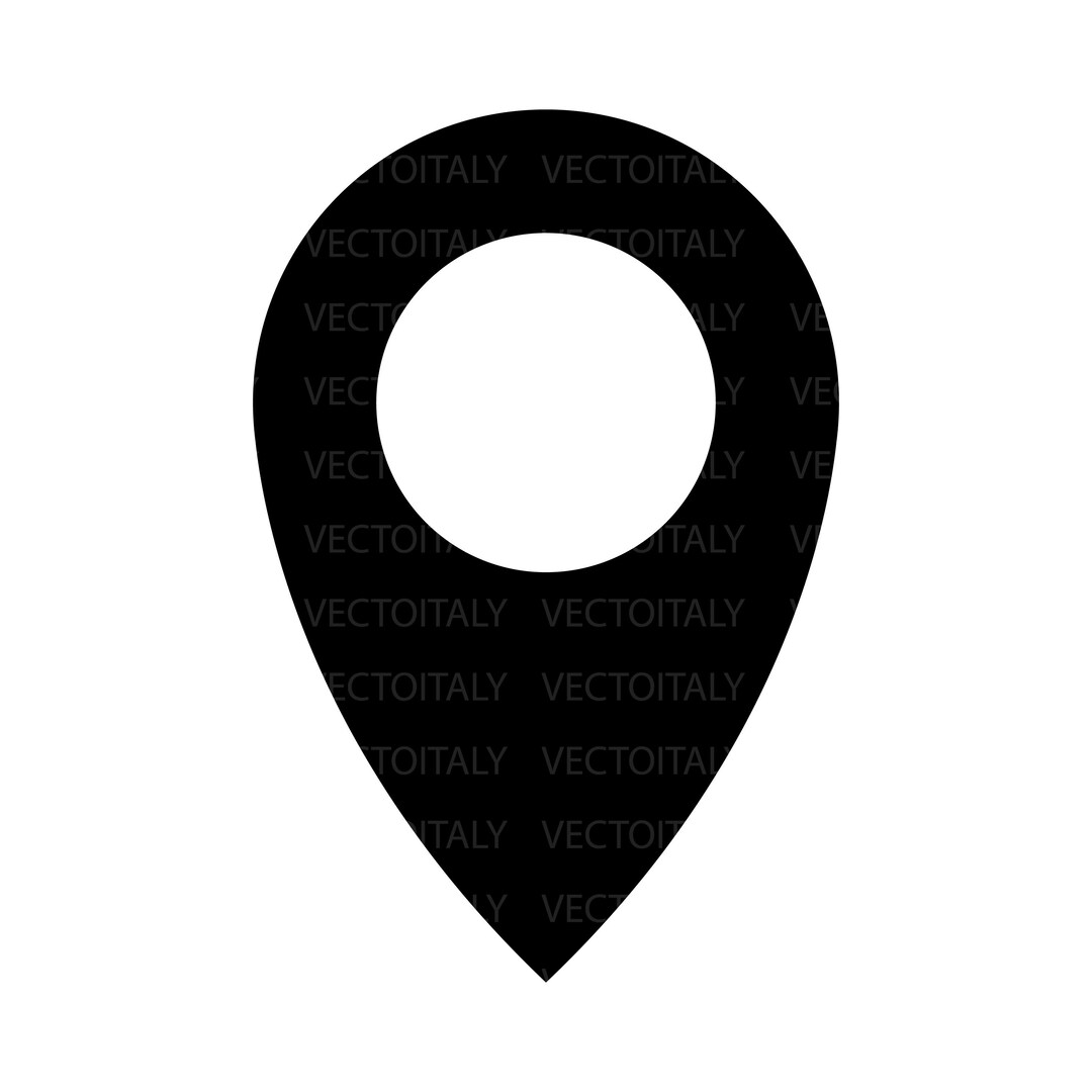 Location Pin SVG Files , Pin SVG Cut Files , Map Point Marker Vector ...