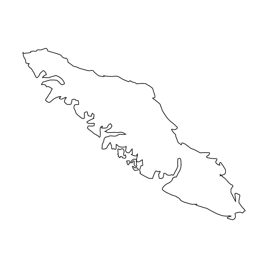 Vancouver Island Map Outline Ai, Eps, Pdf, Svg, Jpeg, Png Files ...