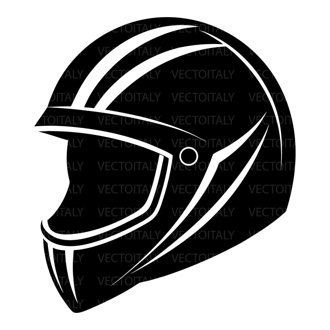 Helmet SVG File, Helmet PDF, Helmet Png, Motor Full Face Svg, Racing ...