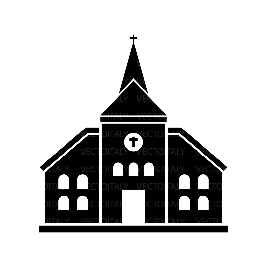 Church Svg, Christian Svg, Church Service Svg, Chapel Svg, Catholic ...