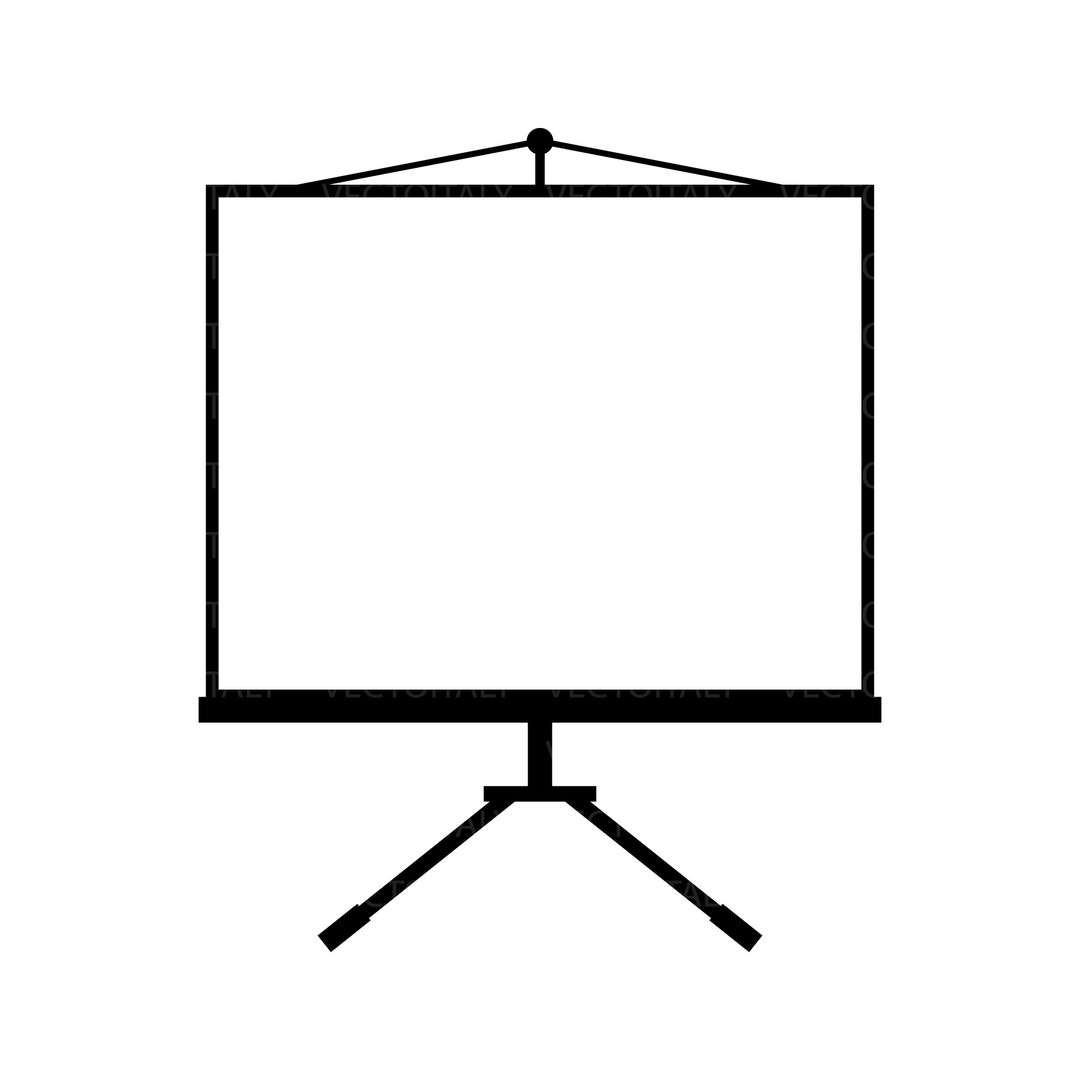 Projector Screen SVG, Svg Files for Cricut, Frame SVG, Computer Clipart ...