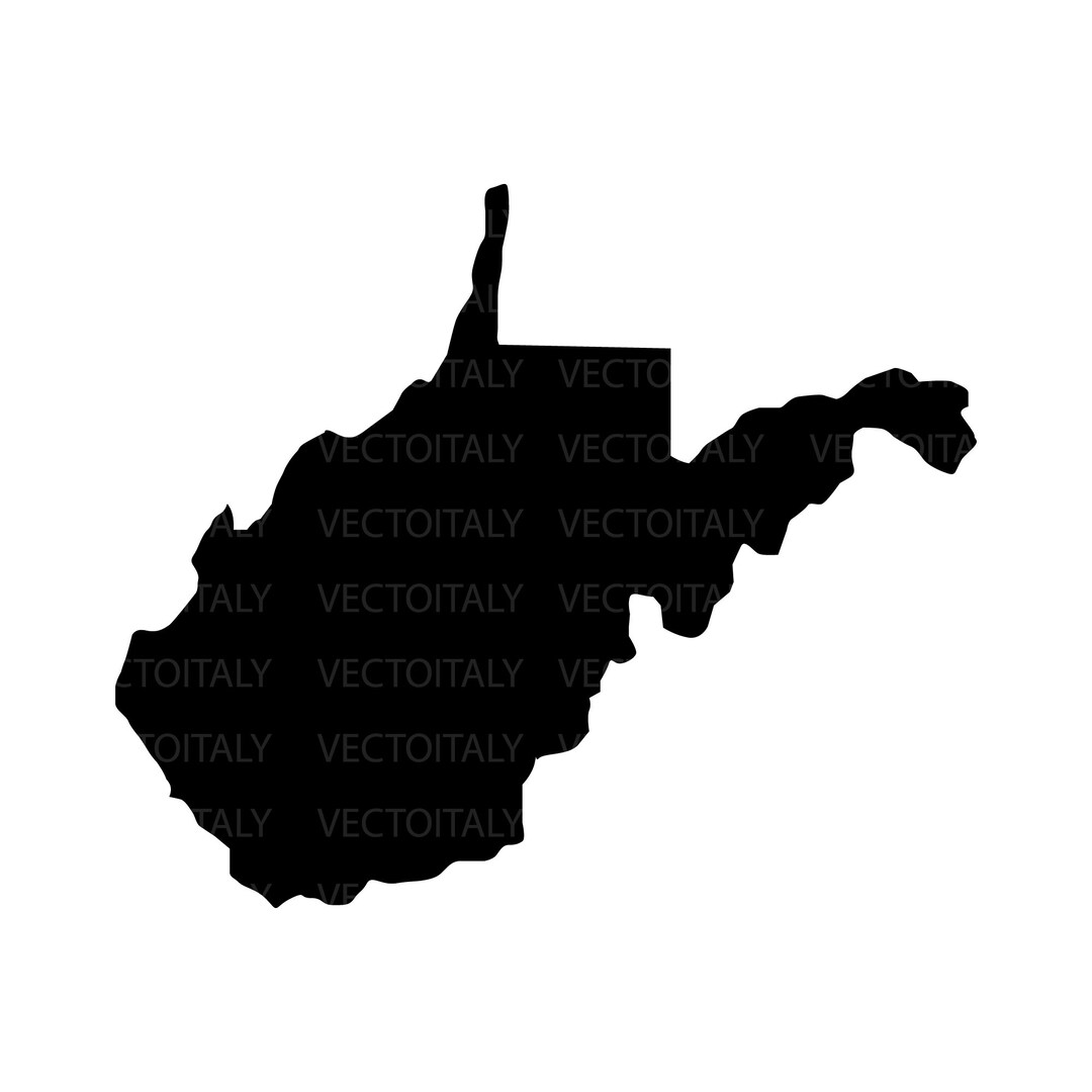 West Virginia SVG Files, West Virginia Cut Files, United States of ...