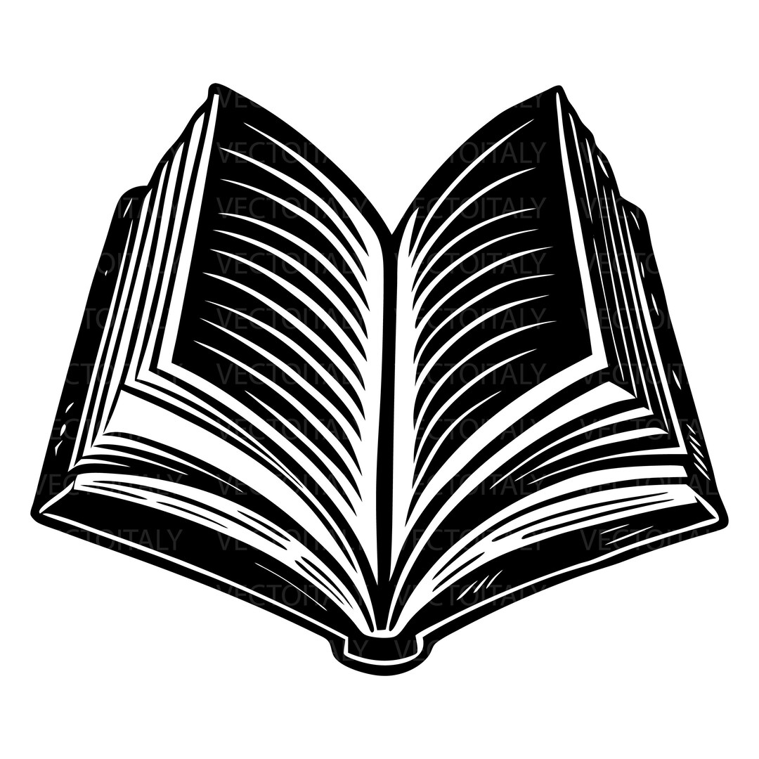 Vector OPEN BOOK, AI, Eps, Pdf, Svg, Png, Jpg Download, Digital Image ...