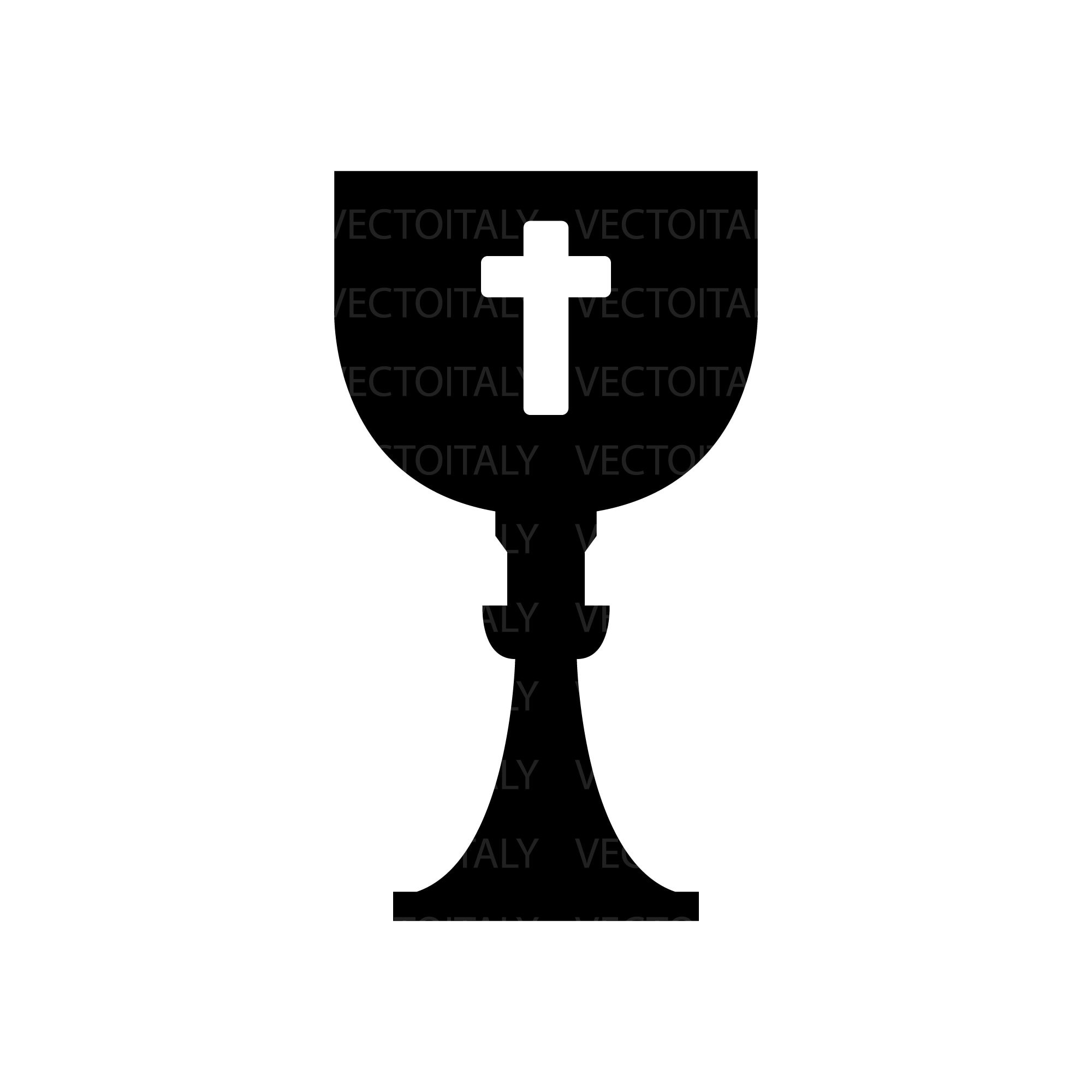 Chalice Cup SVG Vector Cut File and PNG Overlay Transparent Background ...