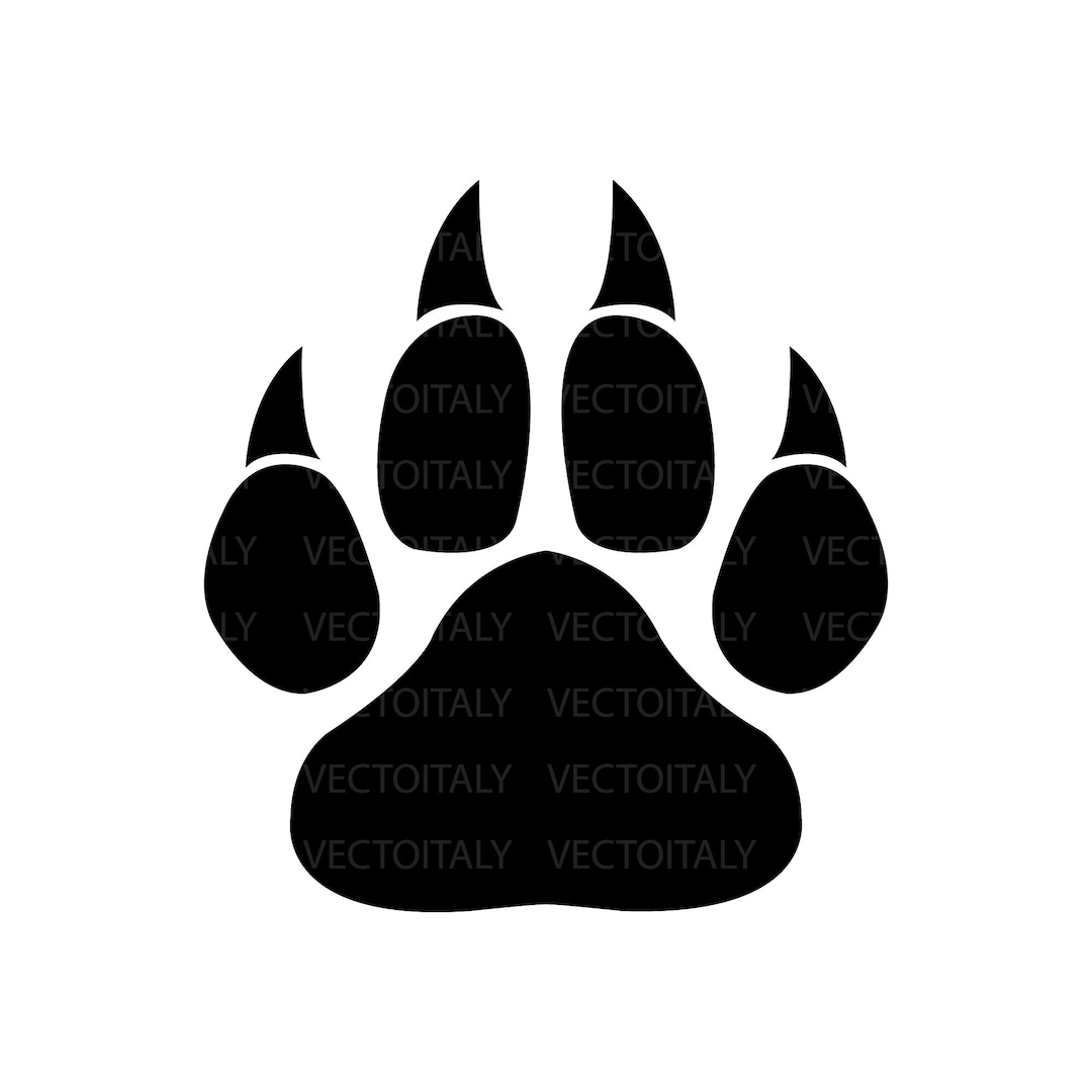 Tiger Paw SVG Instant Download SVG, PNG, Jpg Digital Download - Etsy
