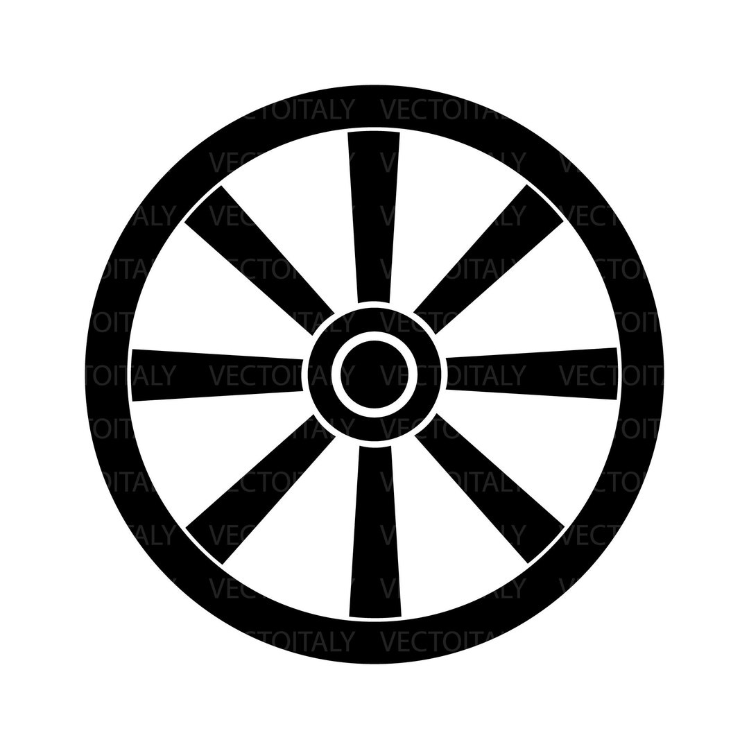 Wagon Wheel SVG File, Wagon Wheel PDF, Wagon Wheel Png, Horse Drawn ...