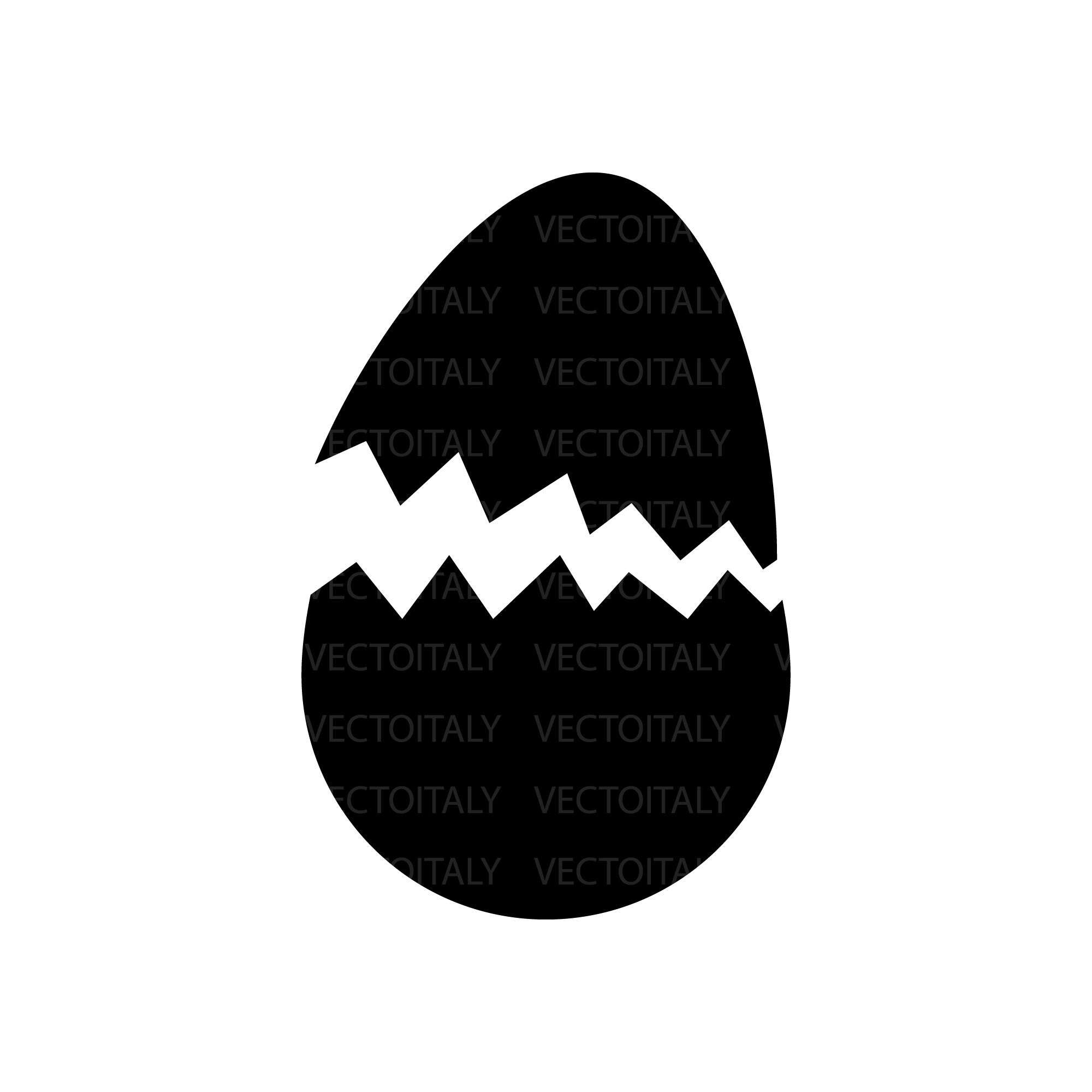 Egg Svg, Breaking Egg Svg, Easter Svg, Eggshells Clipart, Eps, Svg, Pdf ...