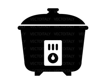 Slow Cooker Outline 2 SVG, Slow Cooker Svg, Cooking Svg, Slow Cooker ...