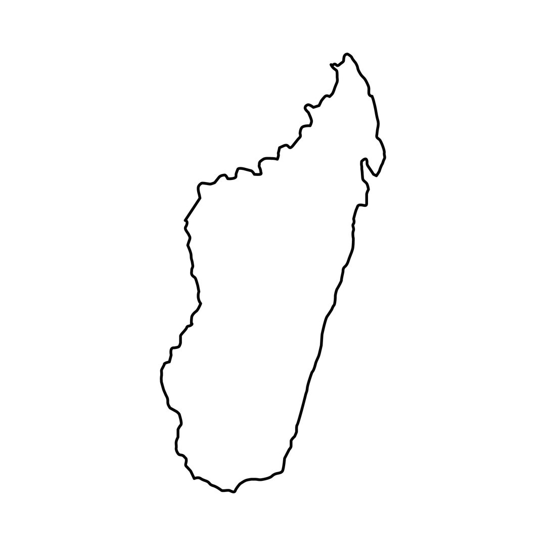 Madagascar Map Svg, Madagascar Silhouette Svg, Madagascar Outline Svg ...