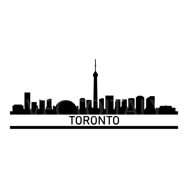 Toronto Skyline - Etsy