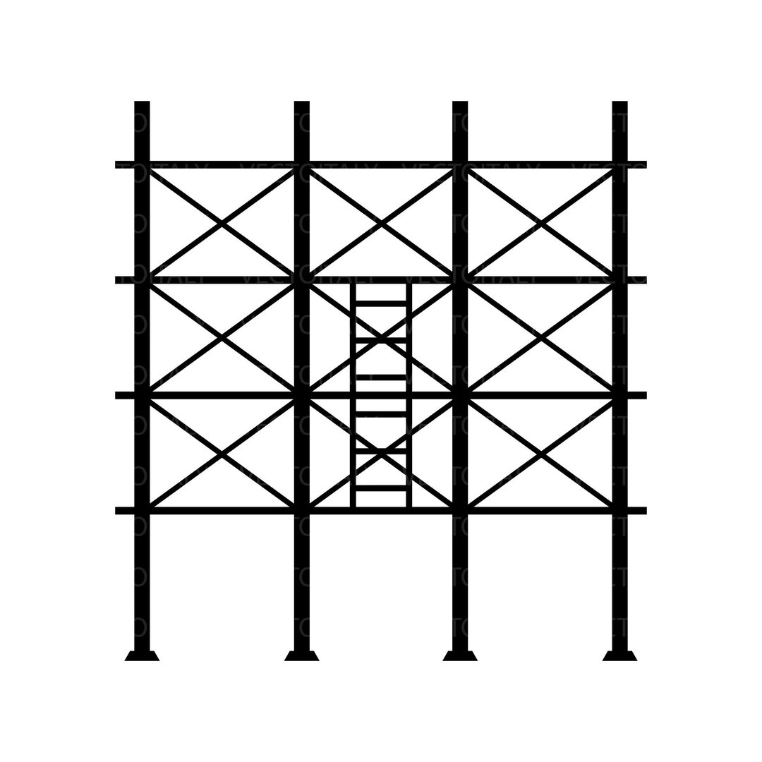 Scaffolding SVG File,scaffold Builder Svg,scaffold Building Svg, Vector ...