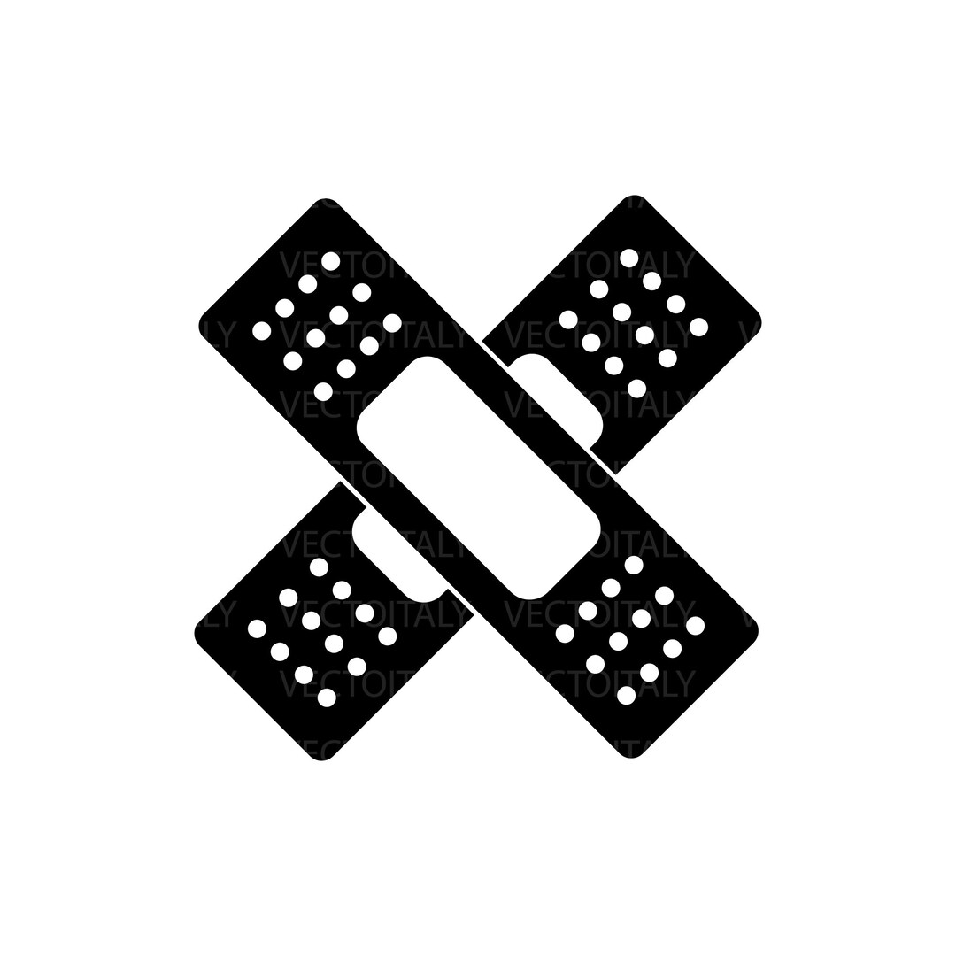 Bandage, Bandaid SVG File, Digital Download for Cricut and Silhouette ...