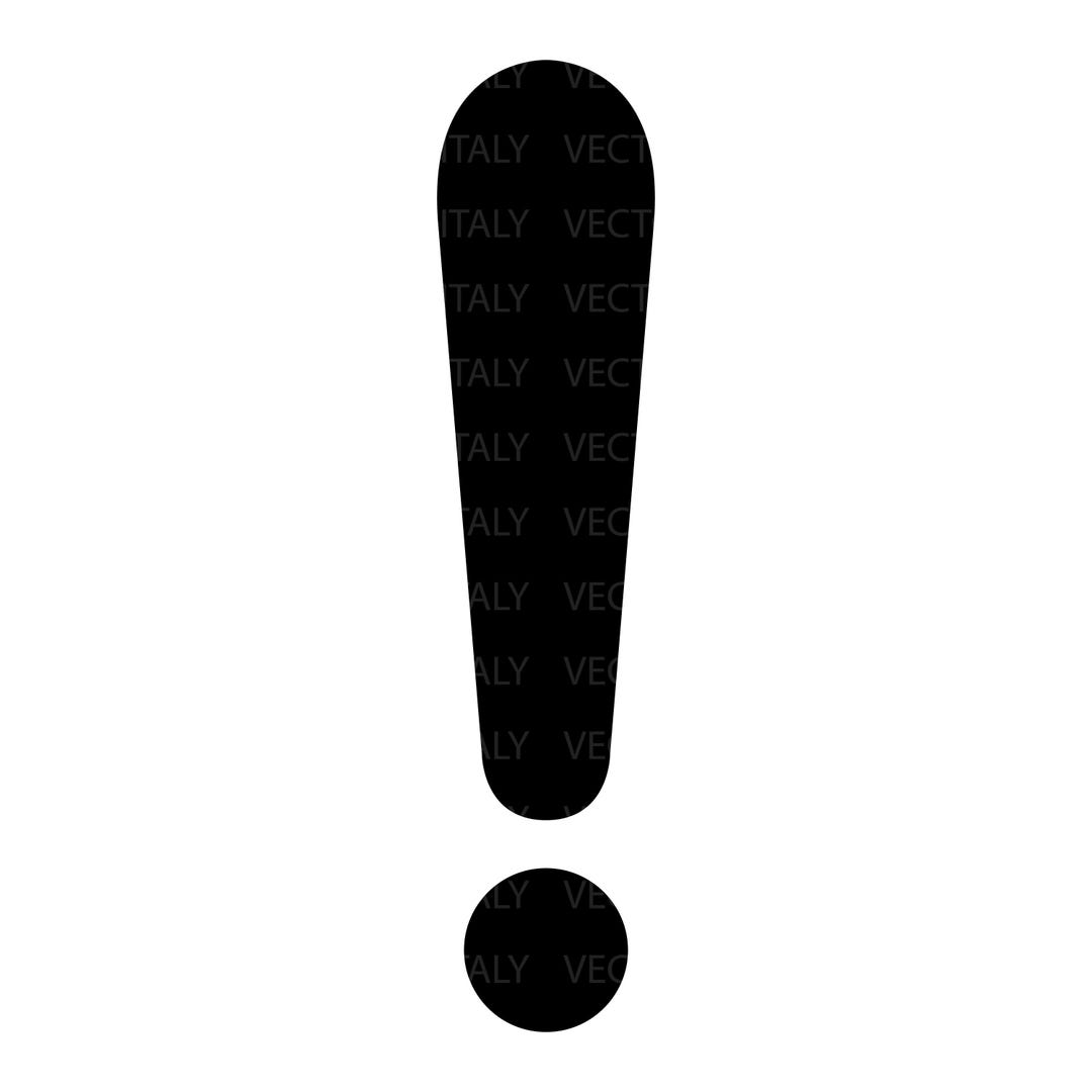 Exclamation Mark SVG | Exclamation Point SVG | Exclamation SVG ...