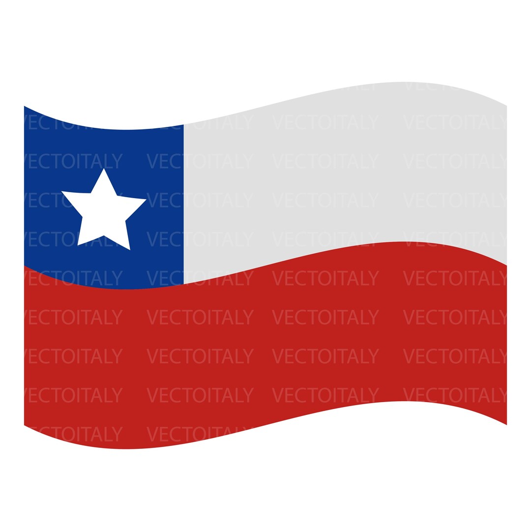 Chile Flag SVG Original Colors, Chile Flag Png, Commercial Use for ...