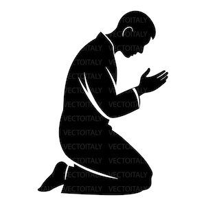 Prayer Pose Svg - Etsy