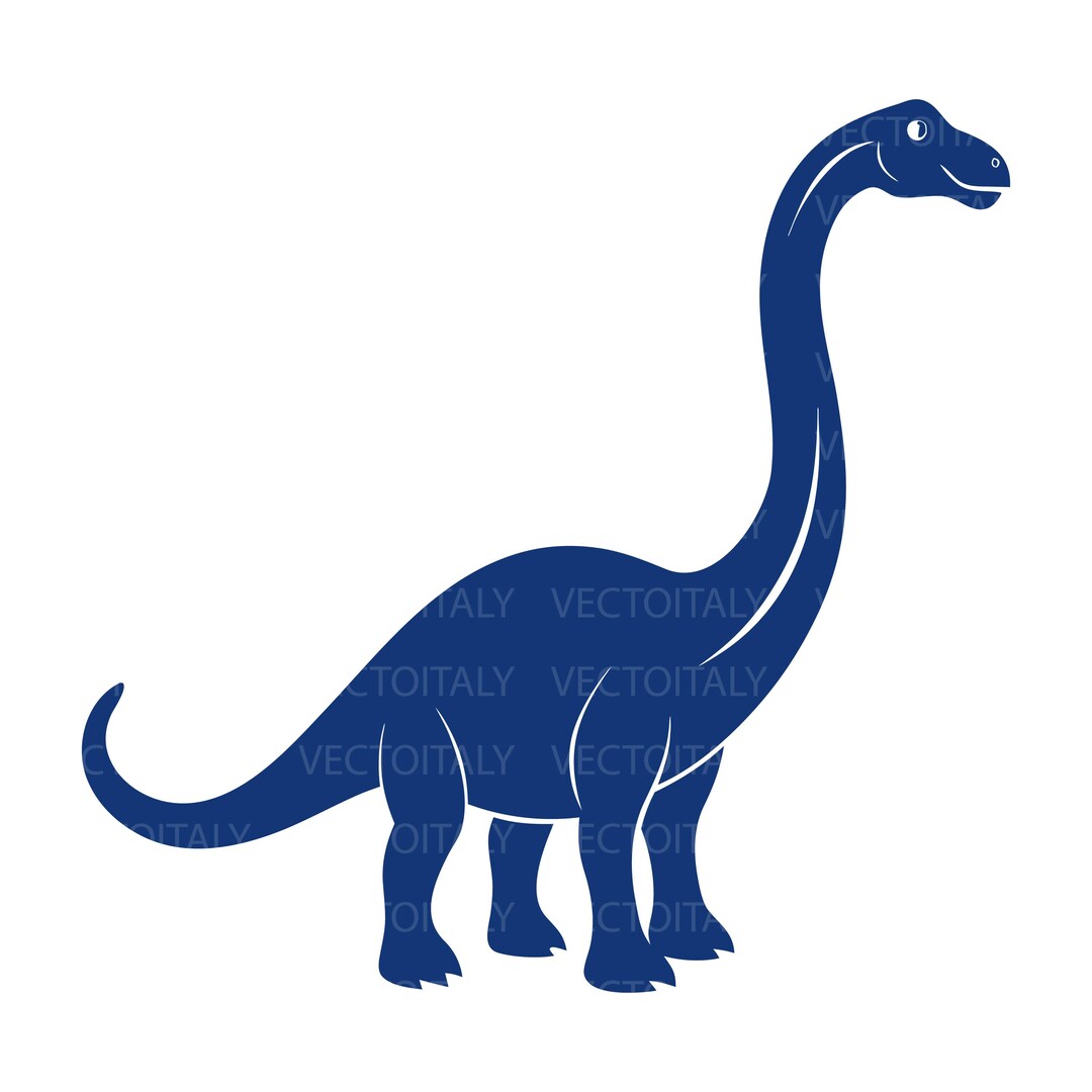 Dinosaur - Brachiosaurus SVG - Etsy