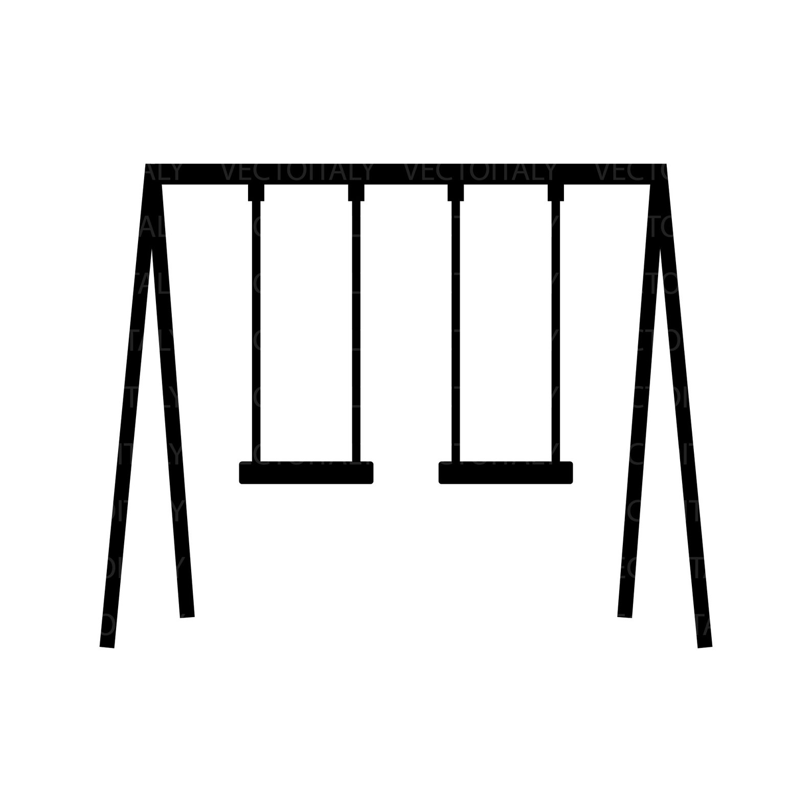 Swing Svg Vector, Swing Files for Cutting, Swing Iron on Svg, Swing ...