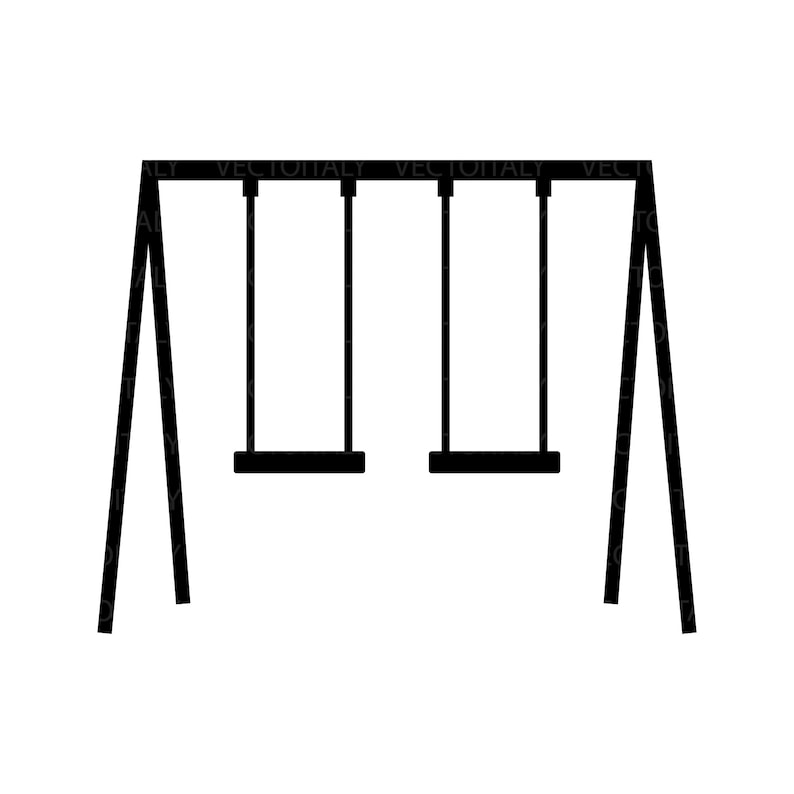 Swing Svg Vector, Swing Files for Cutting, Swing Iron on Svg, Swing ...