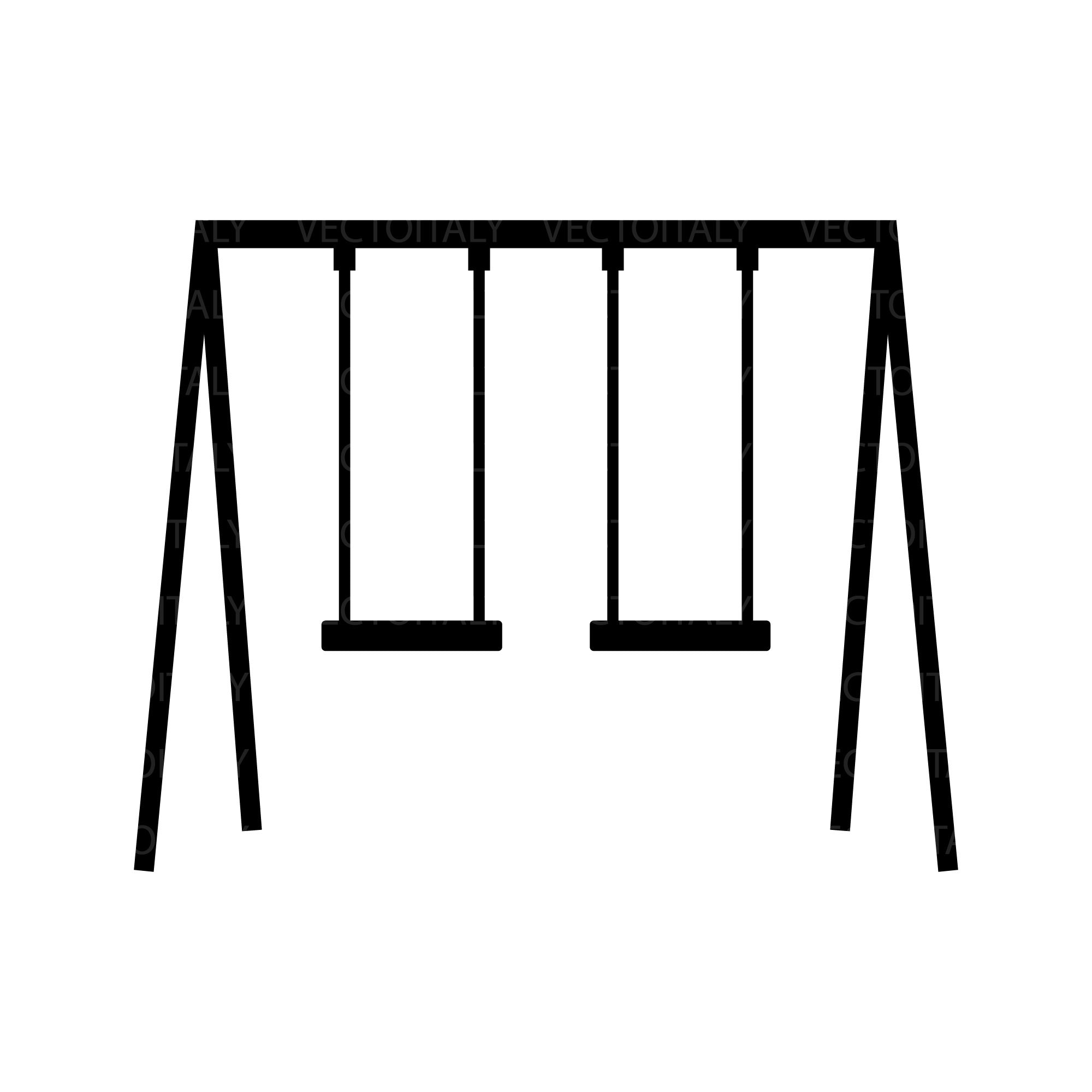 Swing Svg Vector, Swing Files for Cutting, Swing Iron on Svg, Swing ...