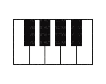Piano, Piano Keys, Notes, Music, Keyboard Clip Art, Clipart, Design ...