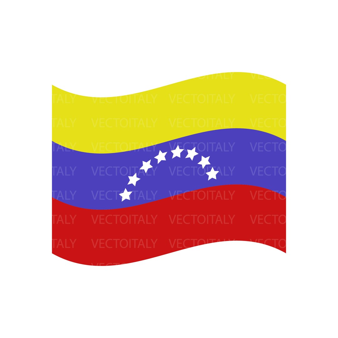 Venezuela Flag SVG Original Colors, Venezuela Flag Png, Commercial Use ...