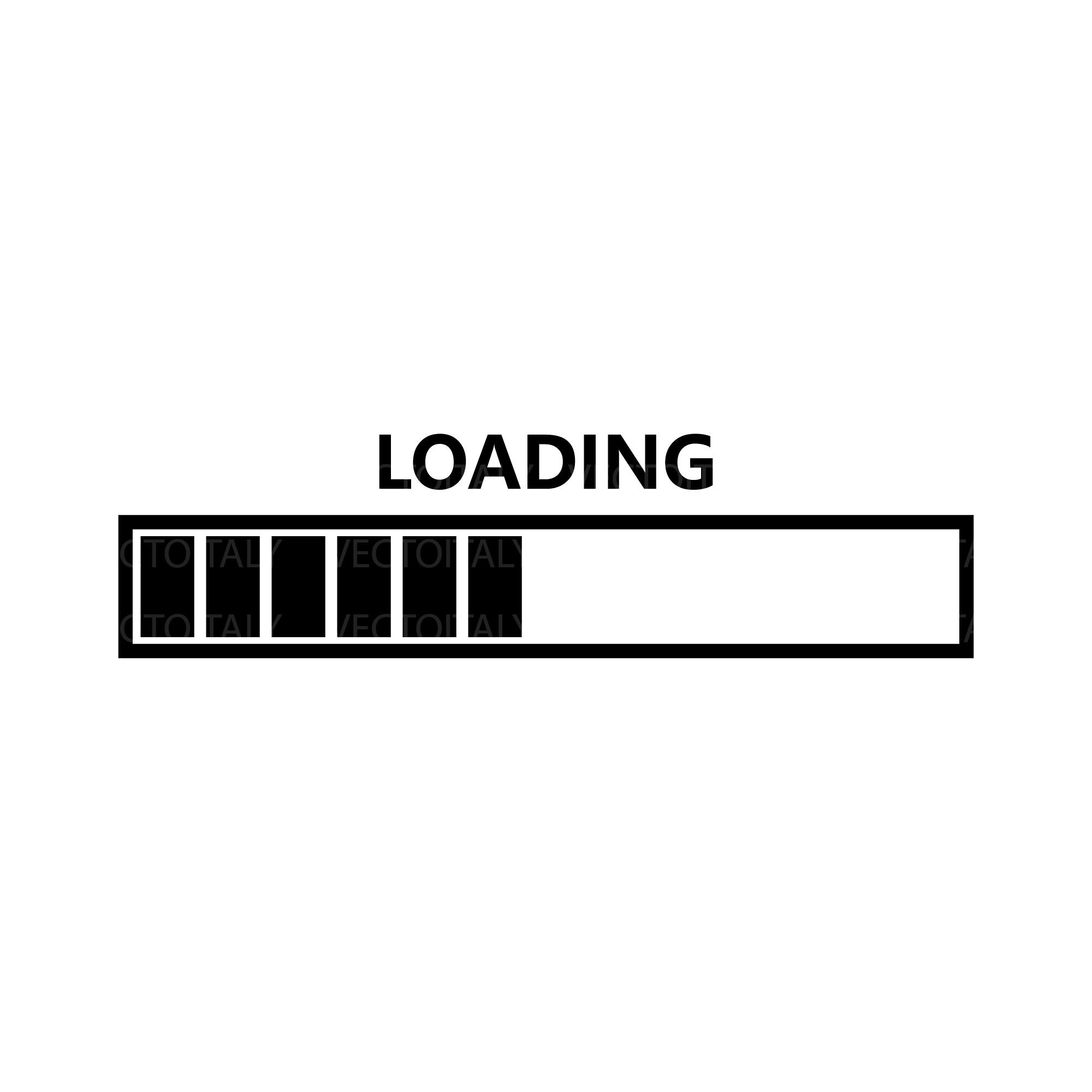 Loading Please Wait SVG Files, Loading Progress Bar Cut Files, Loading ...
