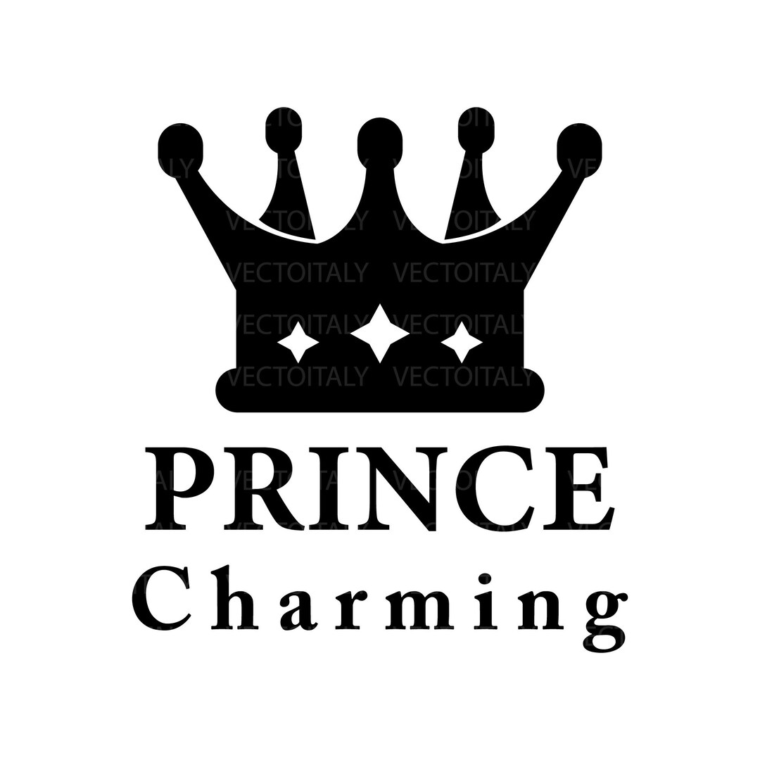 Prince Charming Svg File, Prince Boy Graphics, Prince T Shirt Design ...