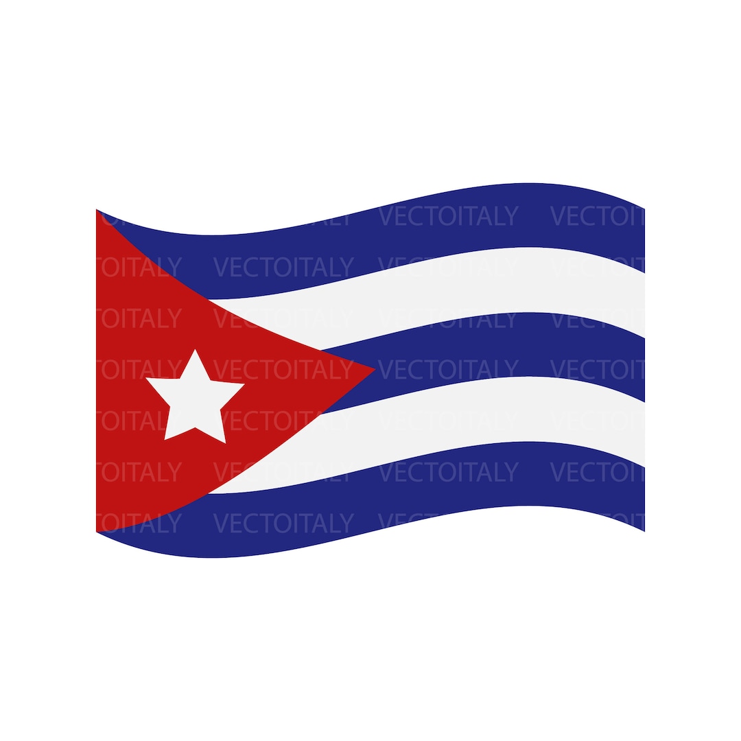 Cuba Flag Svg, Cuban Flag Svg (svg, Pdf, Eps, Png) Cut Files for Cricut ...