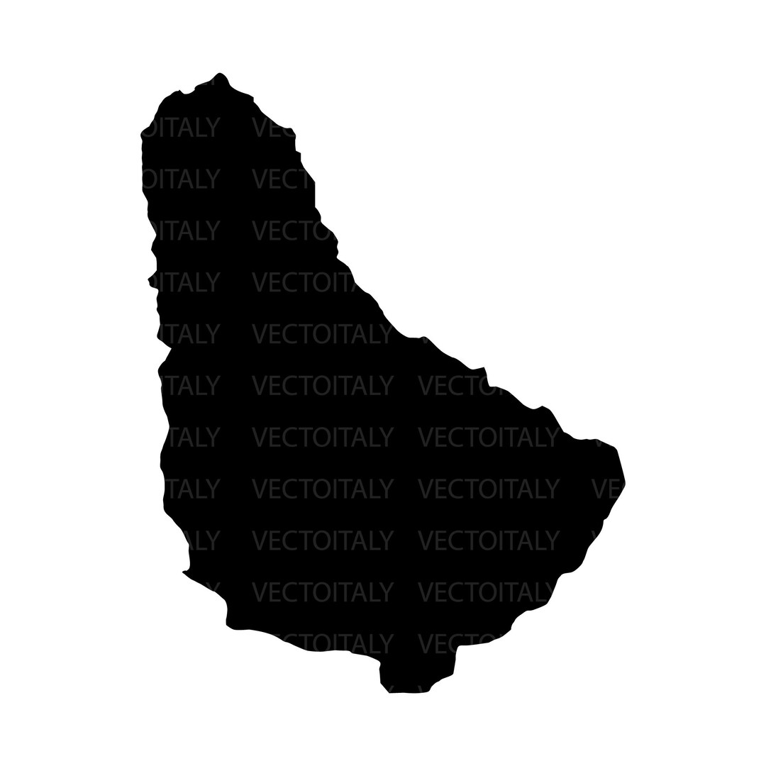 Barbados Svg, Barbados Island Map Svg, Barbados Outline Svg, Clipart ...