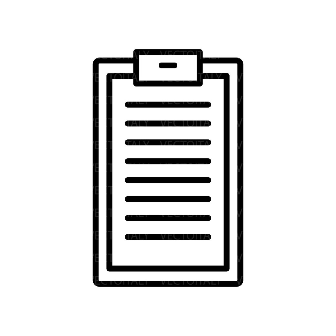 Clipboard Svg Clipart, Clipboard Image File, Clipboard Cut Files for ...