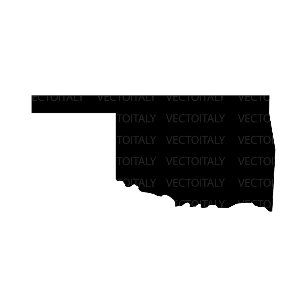 Oklahoma SVG Files, Oklahoma Cut Files, United States of America Vector ...