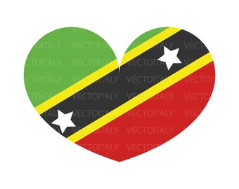 Martinique Flag Heart Islands Flags Heart Vector .eps, .dxf, .svg .png ...