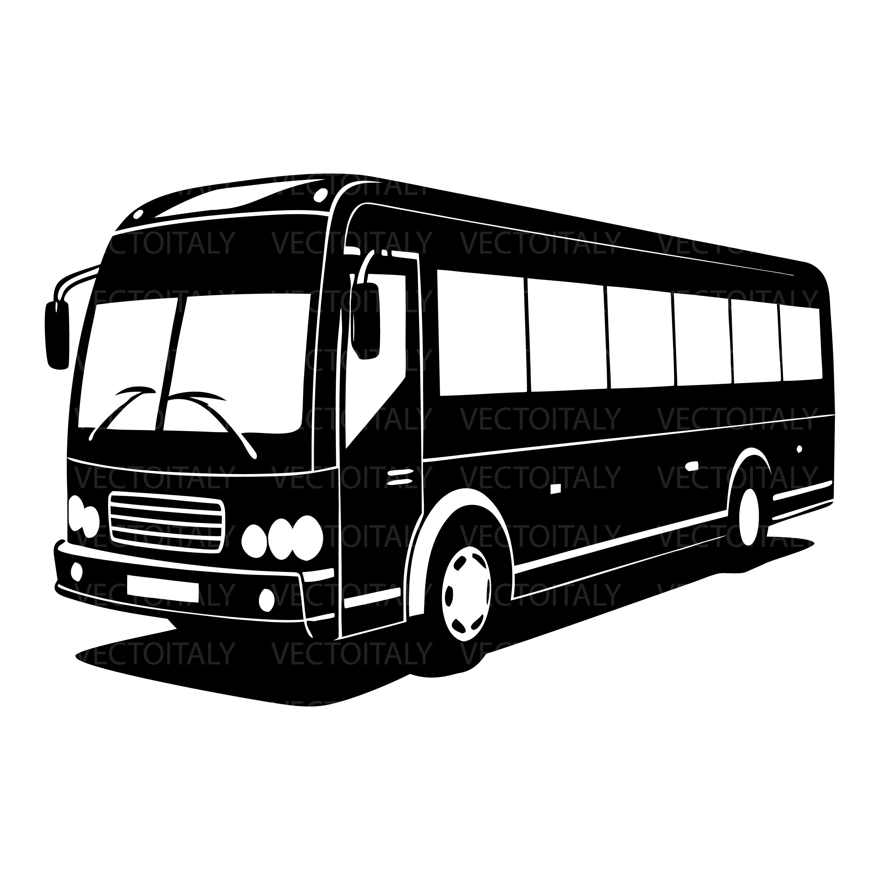 Coach Bus Svg, Charter Bus Svg, Coach Bus Svg, Coach Bus Pdf, Coach Bus ...