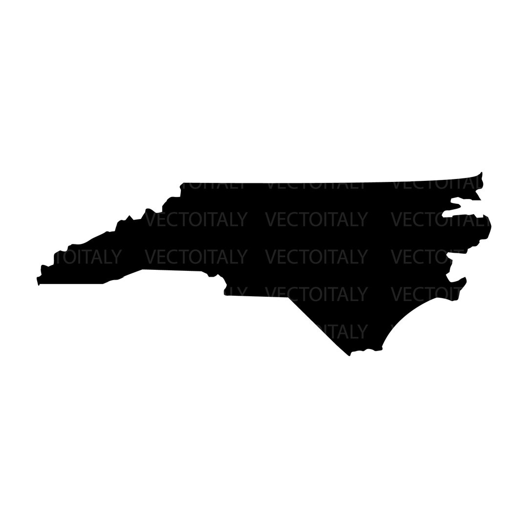 North Carolina State SVG Files, North Carolina Silhouette Cut Files ...