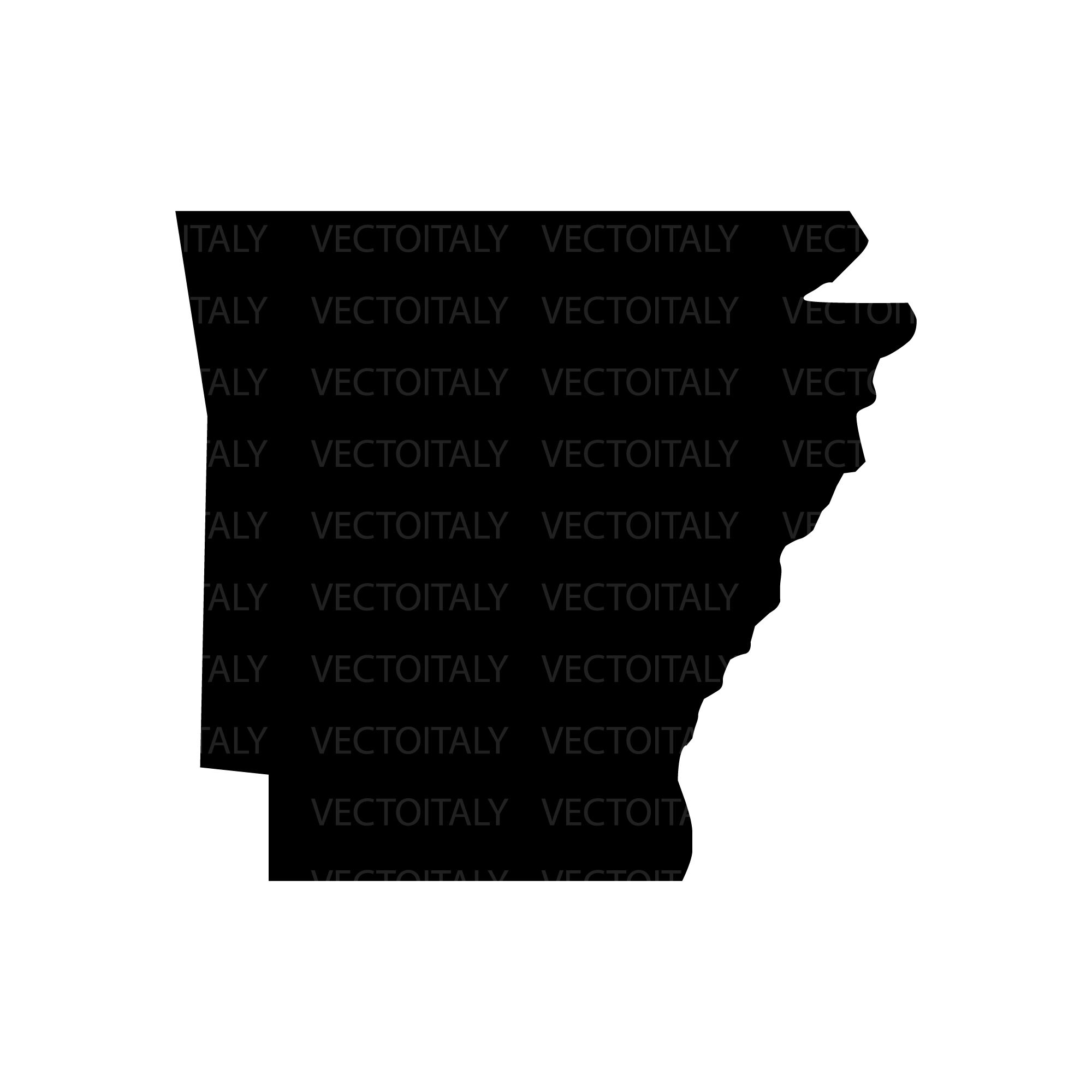 Arkansas SVG Files, Arkansas Cut Files, United States of America Vector ...