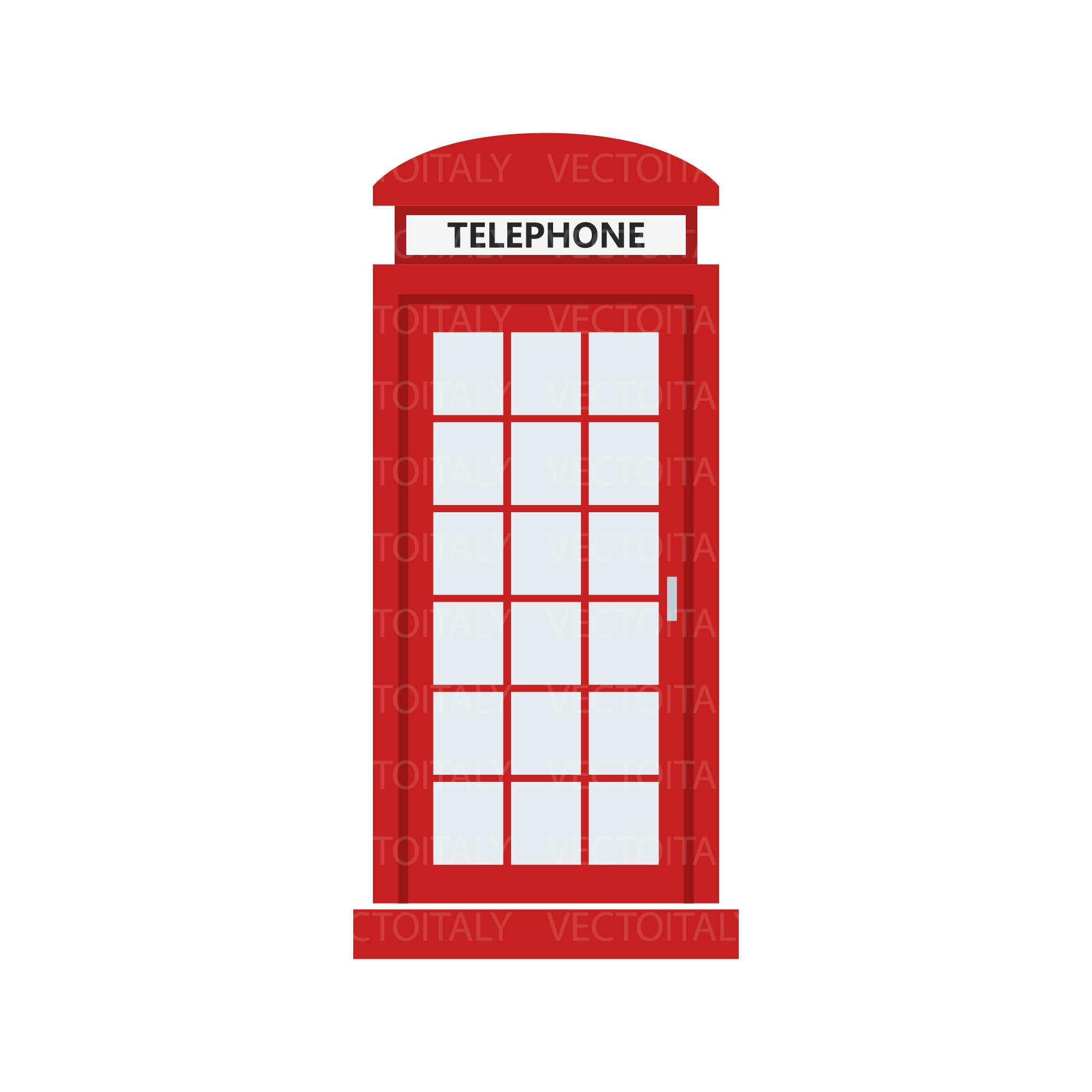 Phonebooth SVG File, Phonebooth PDF, Red Phonebooth Png, Phone Booth ...
