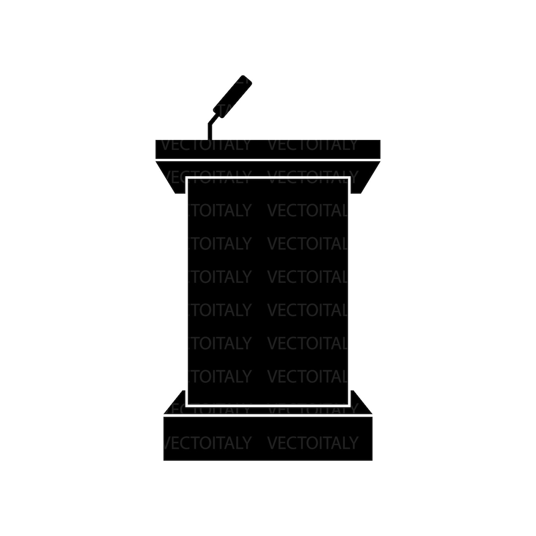 Podium Stage Pedestal Winner Conference Reading Preaching Platform ...