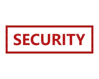 Security SVG File, Security DXF, Security Png, Security Quote Svg ...