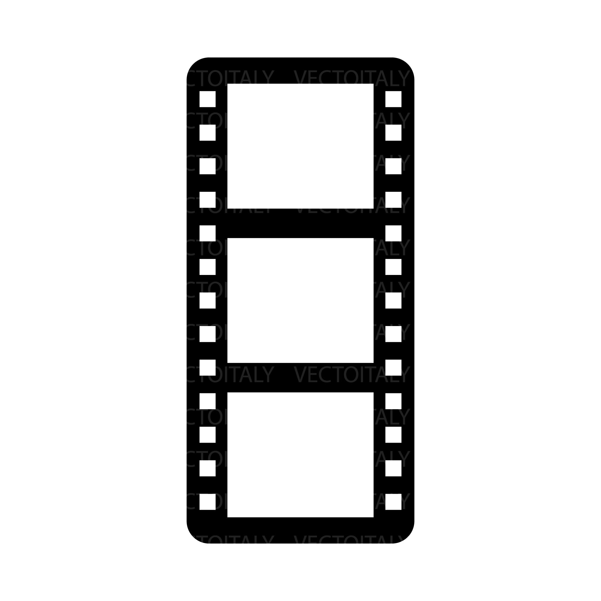 FILM STRIP SVG, Movie Filmstrip Svg, Picture Frame Svg, Camera Reel Svg ...