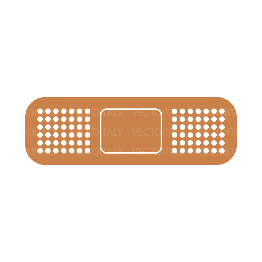 Bandage SVG Files, First Aid SVG Cut Files, Bandage Silhouette Vector ...