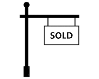 Sold SVG, Sold Sign PNG, Sold House Clipart, Realtor Svg, Property ...