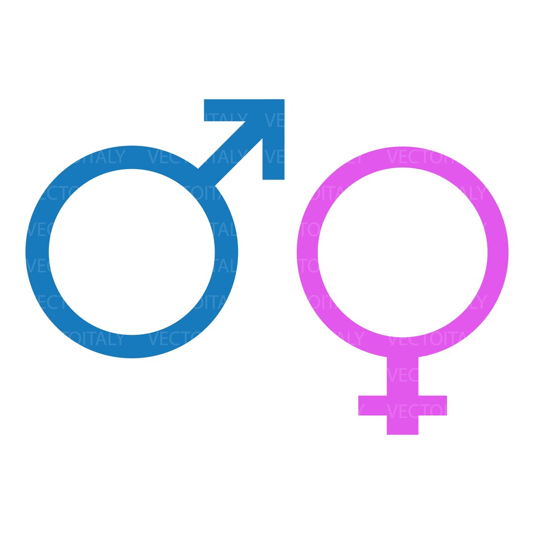Gender Symbols Illustrated in Vector and Available in SVG, PDF, Eps ...